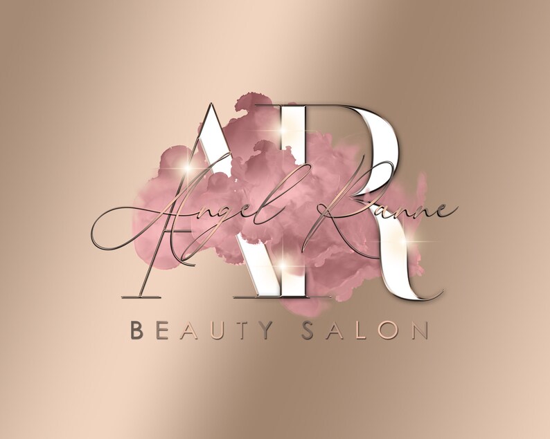 Pink Beauty Logo. Premade Logo Design Cosmetic Logo Lash - Etsy