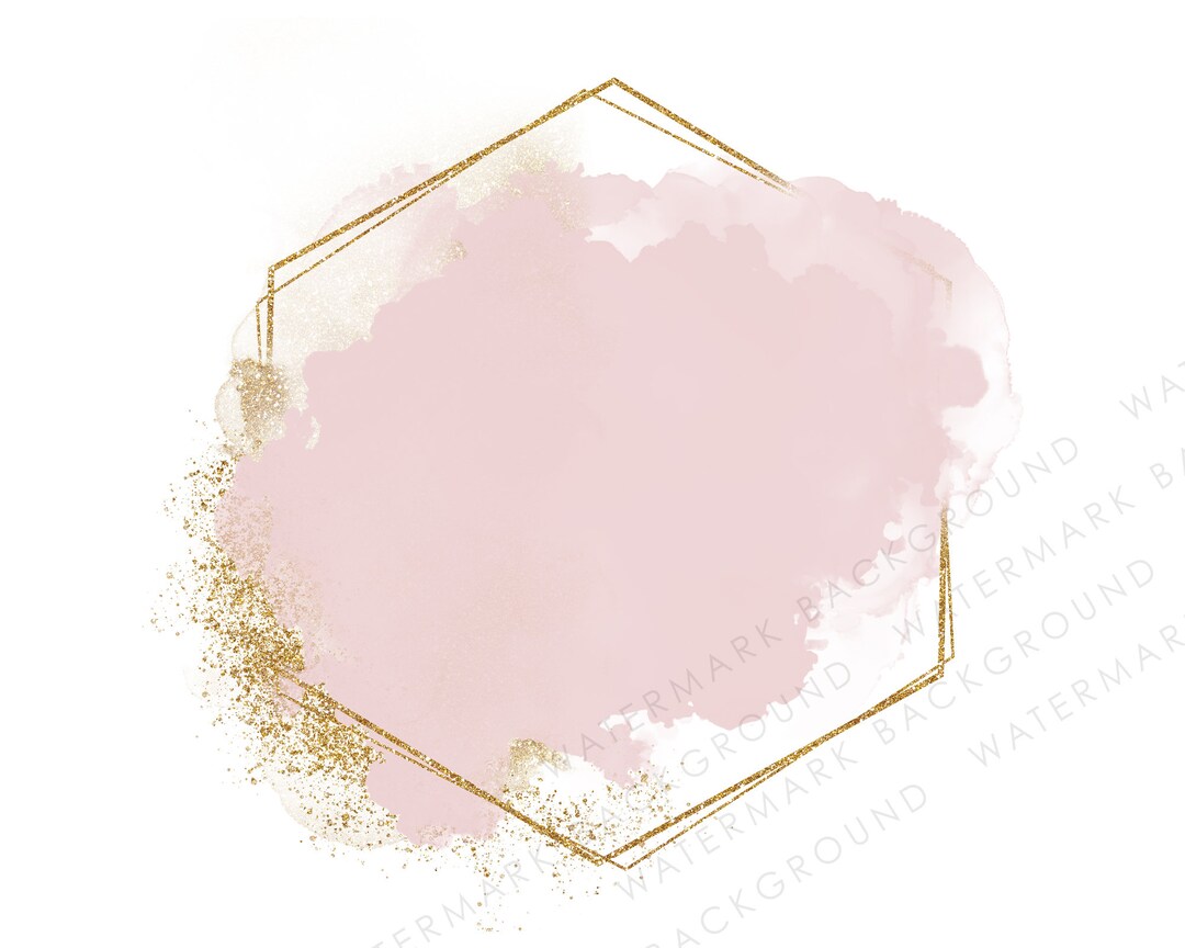 Logo Background Png, Pink Brush Stroke Png, Glitter Pink Frame, Pink ...