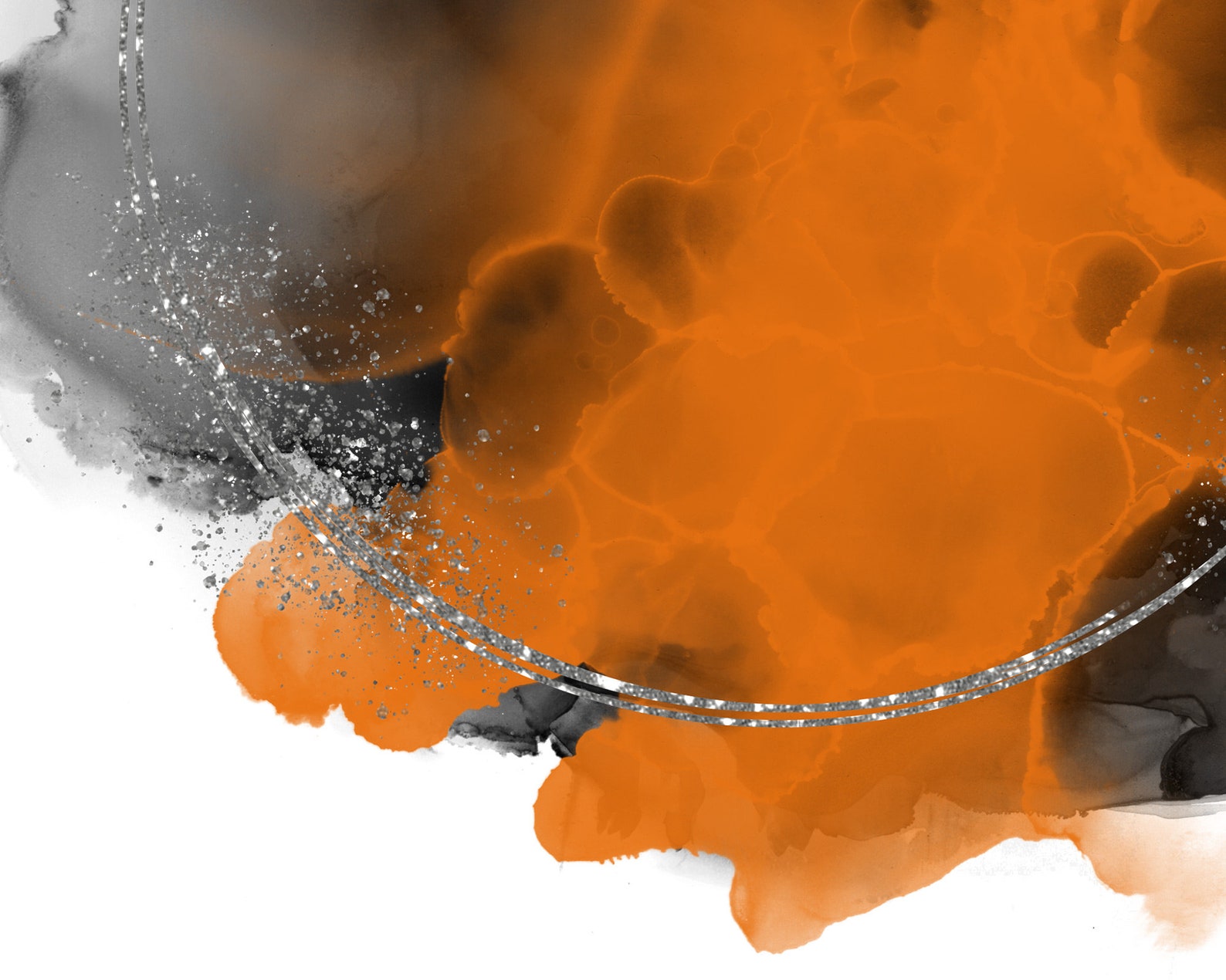 Orange Logo Background Png, Orange Brush Stroke Png, Orange Circle ...