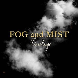 Fog Overlays for Photography, Mist Effect Photoshop Overlays ...