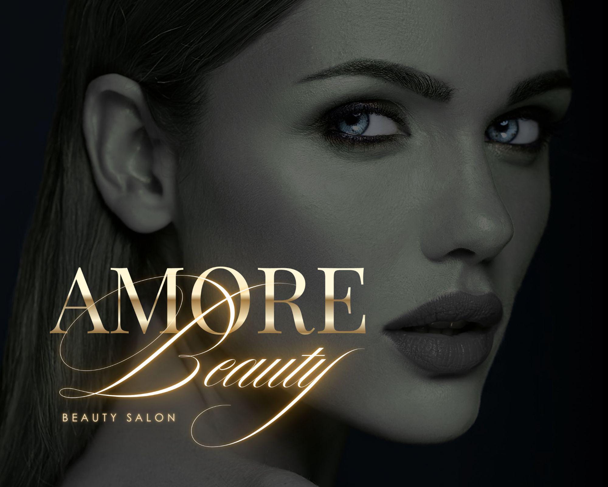 Beauty Logo, DIY Logo Design Template, Glam Salon Logo, Premade ...