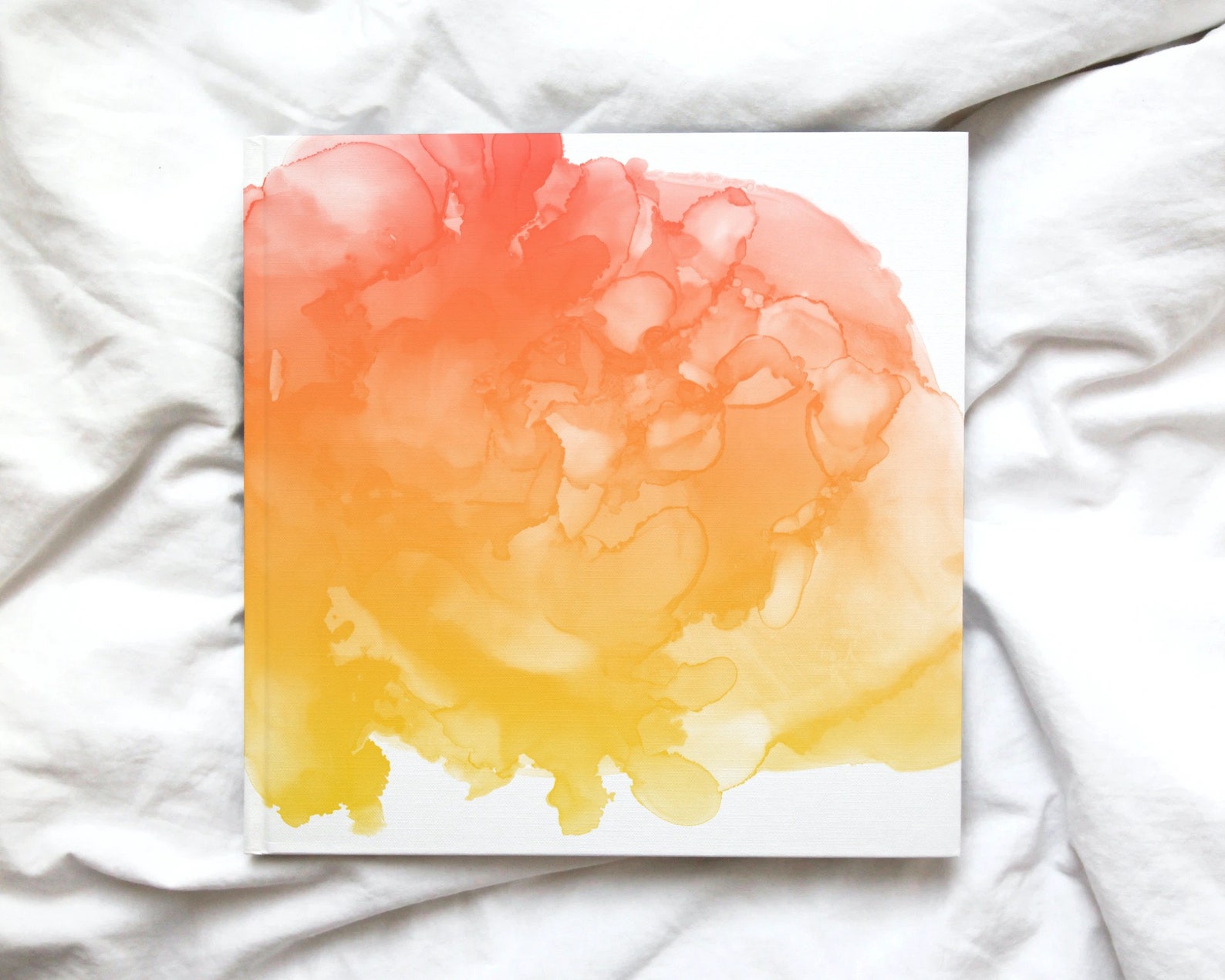 Pink & Orange Watercolor Clipart, Pink Alcohol Ink Png, Watercolour ...