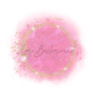 Pink Logo Background Png, Pink Brush Stroke Png, Glitter Frame Clipart ...