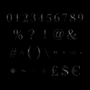 Black Glitter Alphabet PNG, Diamond Alphabet PNG, Glam Alphabet Clipart ...