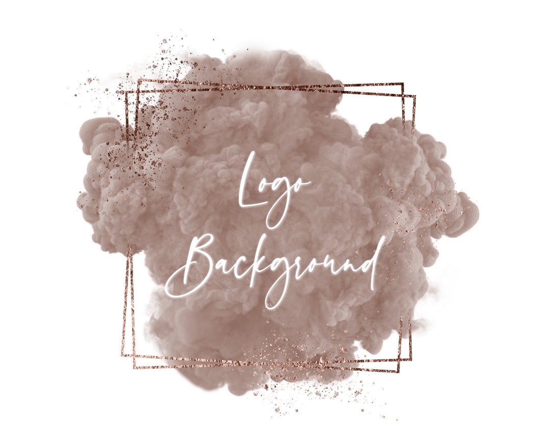 Neutral Logo Background Png, Beige Brush Stroke Png, Square Frame ...