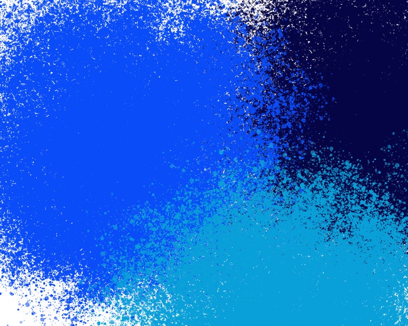 Blue Background Png, Distressed Blue Frame Png, Blue Brush Stroke Png ...