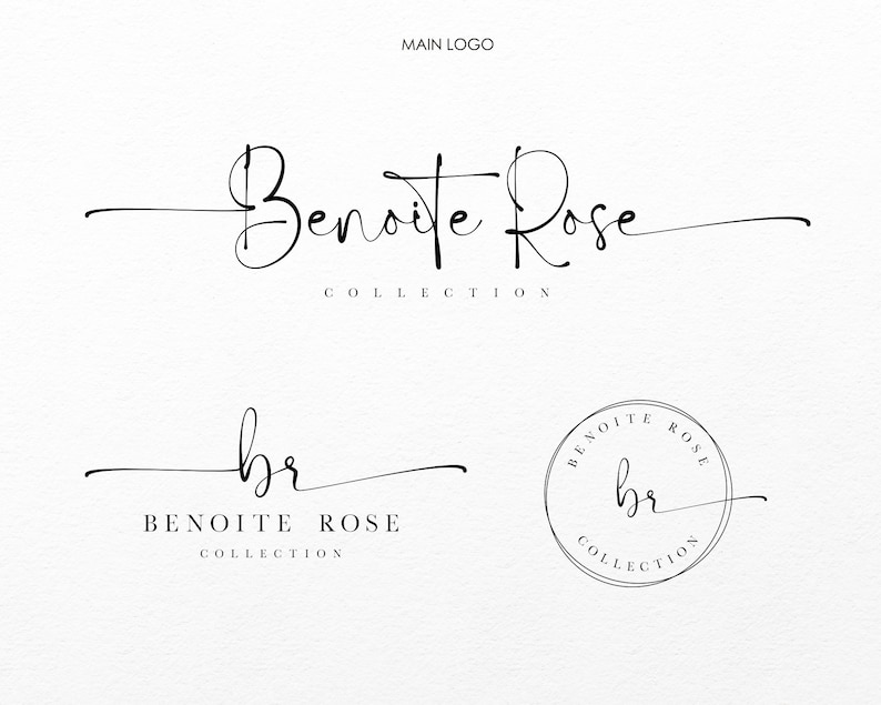 Signature Premade Logo Design Watermark Logo Modern Logo - Etsy