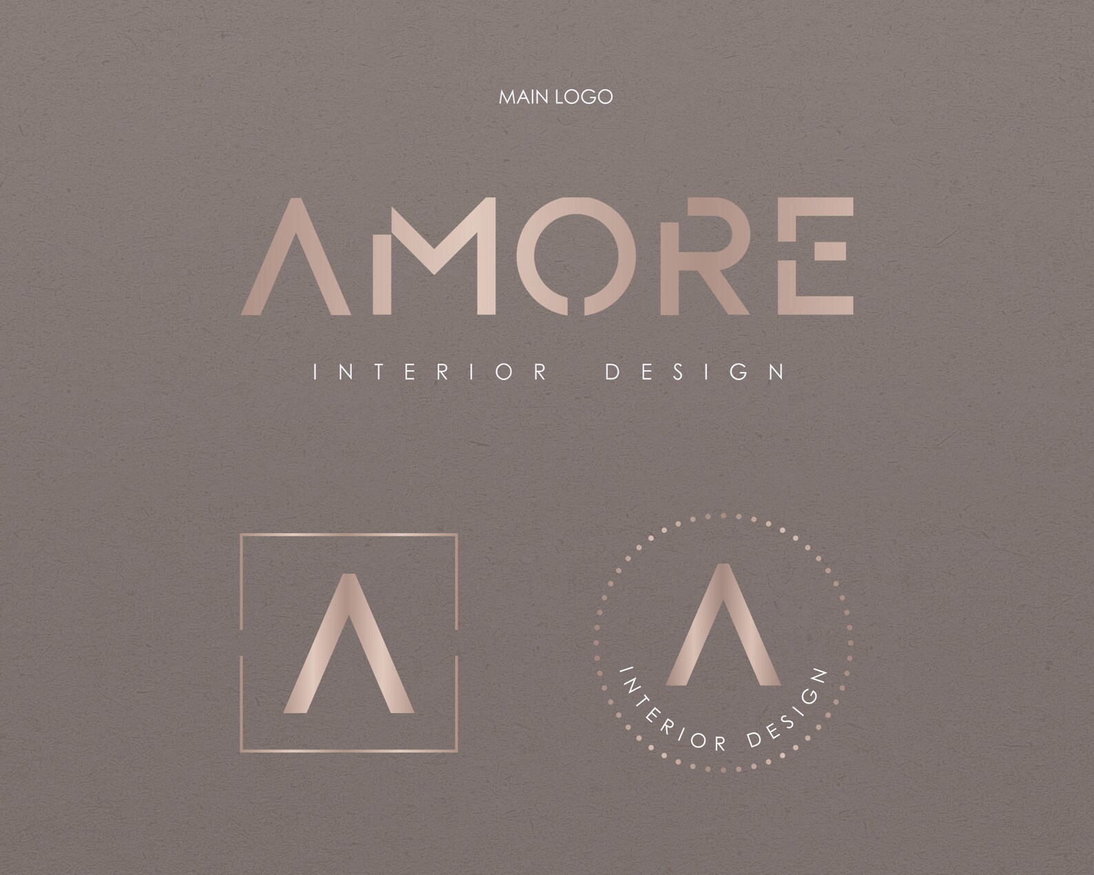 Text Logo Premade Logo Design Interior Design Logo Elegant | Etsy