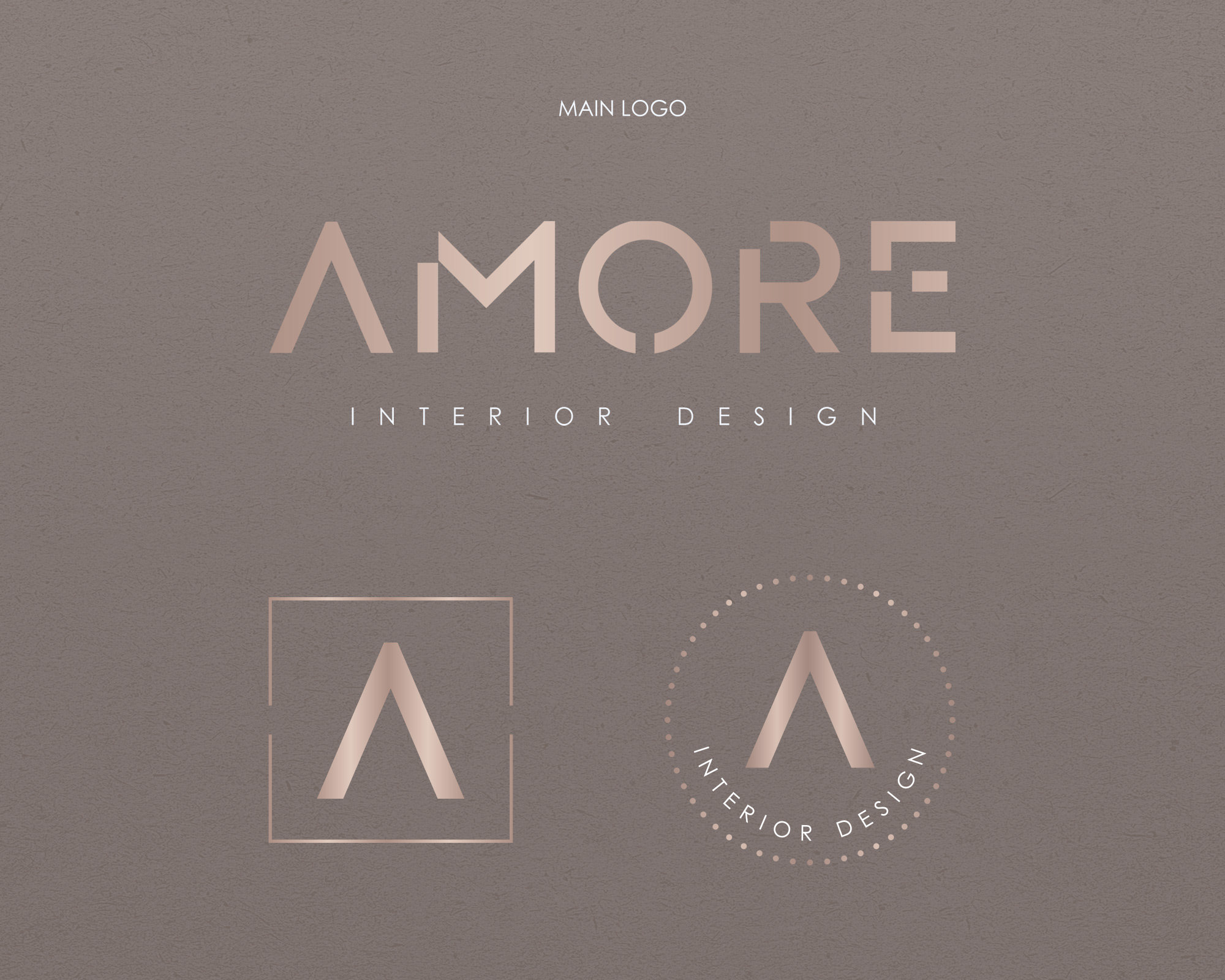 Text logo Premade logo design Interior design logo Elegant | Etsy