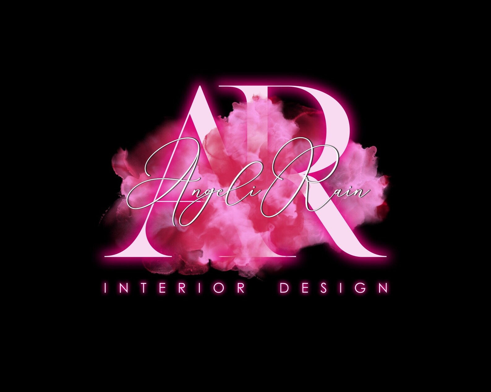 Pink and Gold Watercolour Logo Premade Logo Design Beauty - Etsy