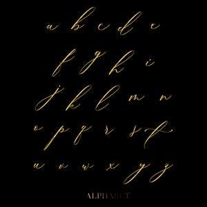 Gold Alphabet PNG, Gold Chrome Alphabet Clipart, Metallic Letters ...