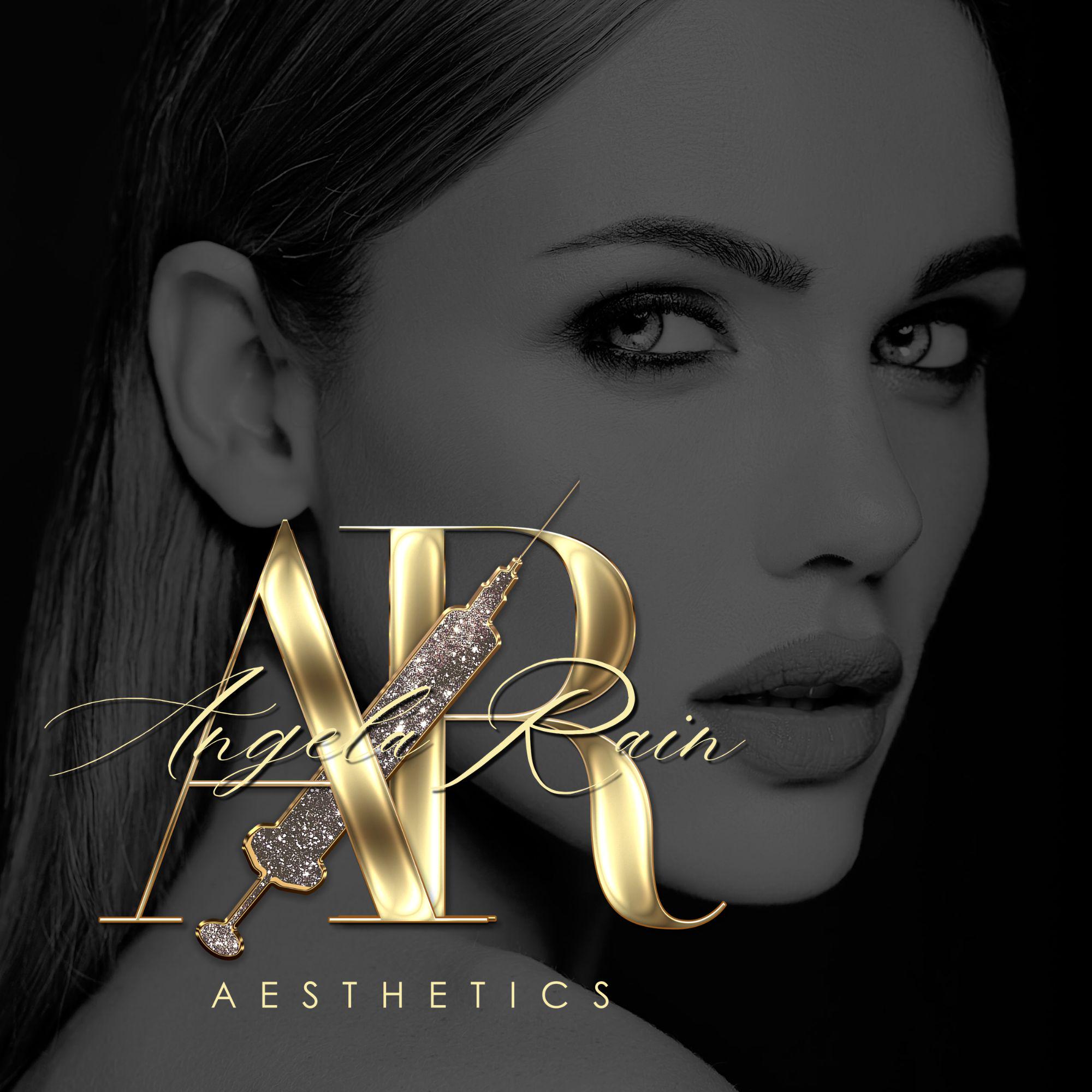 Syringe Logo, Editable DIY Logo Design Template, Gold Beauty Logo ...