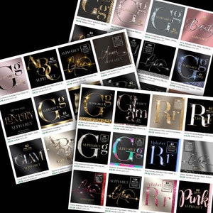 ENTIRE ALPHABET Clipart COLLECTION - All Past and Future Letters ...