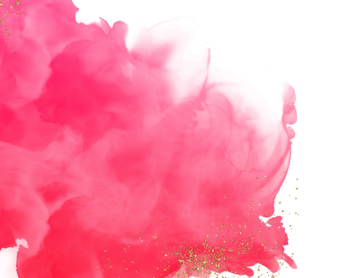 Logo Background Png Pink Brush Stroke Png Glitter Pink - Etsy