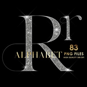 Diamond Alphabet Png Clip Art, Glitter Silver Alphabet, Diamond Letters ...