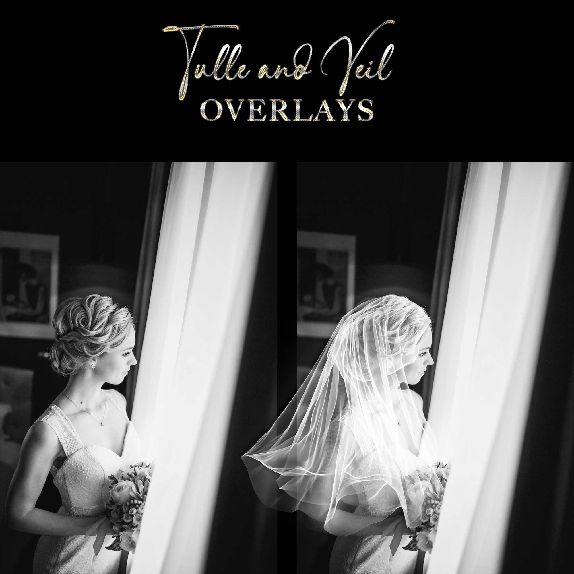 Wedding Veil Photo Overlays Png, Bridal Veil Effect, Flowing White Veil ...