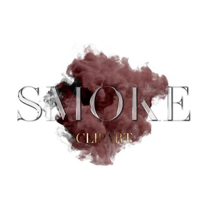 Brown Smoke Clipart, Logo Background Png, Smoke Overlays, Cloud ...