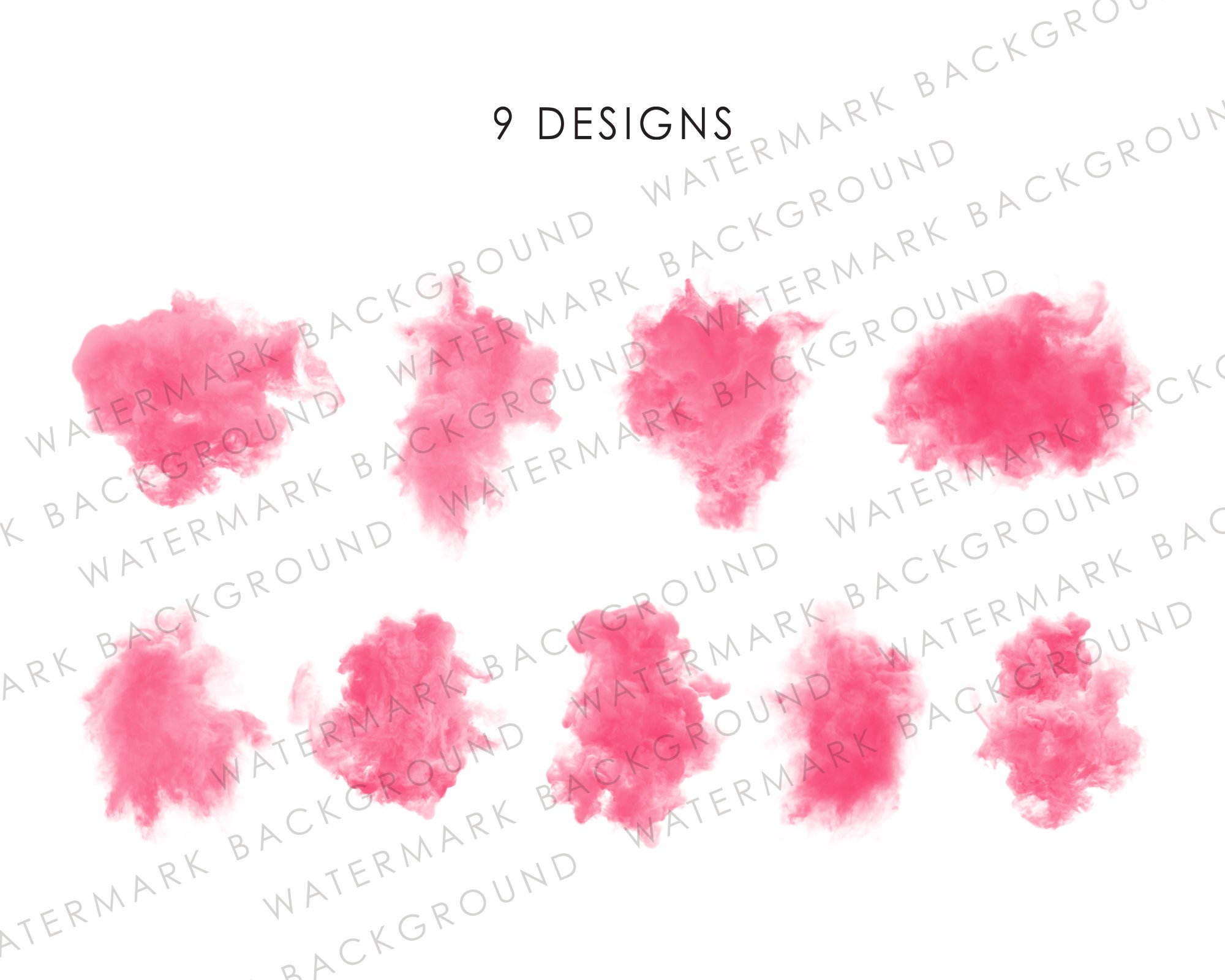 Smoke Overlays Pink Smoke Png Logo Background Png Pink Fog - Etsy UK