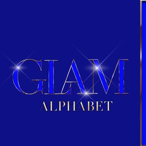 Blue Chrome Alphabet PNG Clipart, Chrome Letters Png, Blue and Gold ...