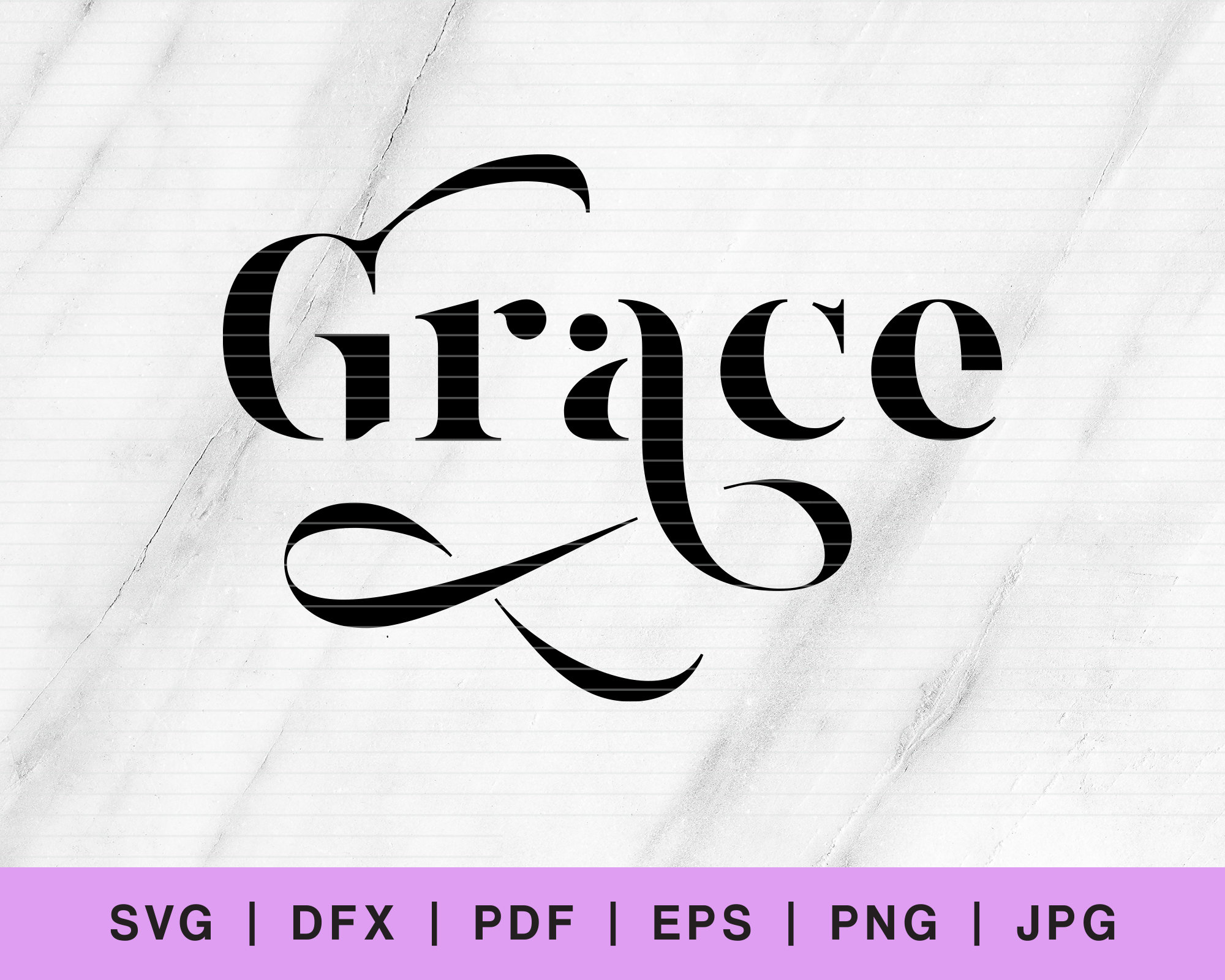 Grace Svg Religious Svg Inspirational Svg Cut File Instant - Etsy