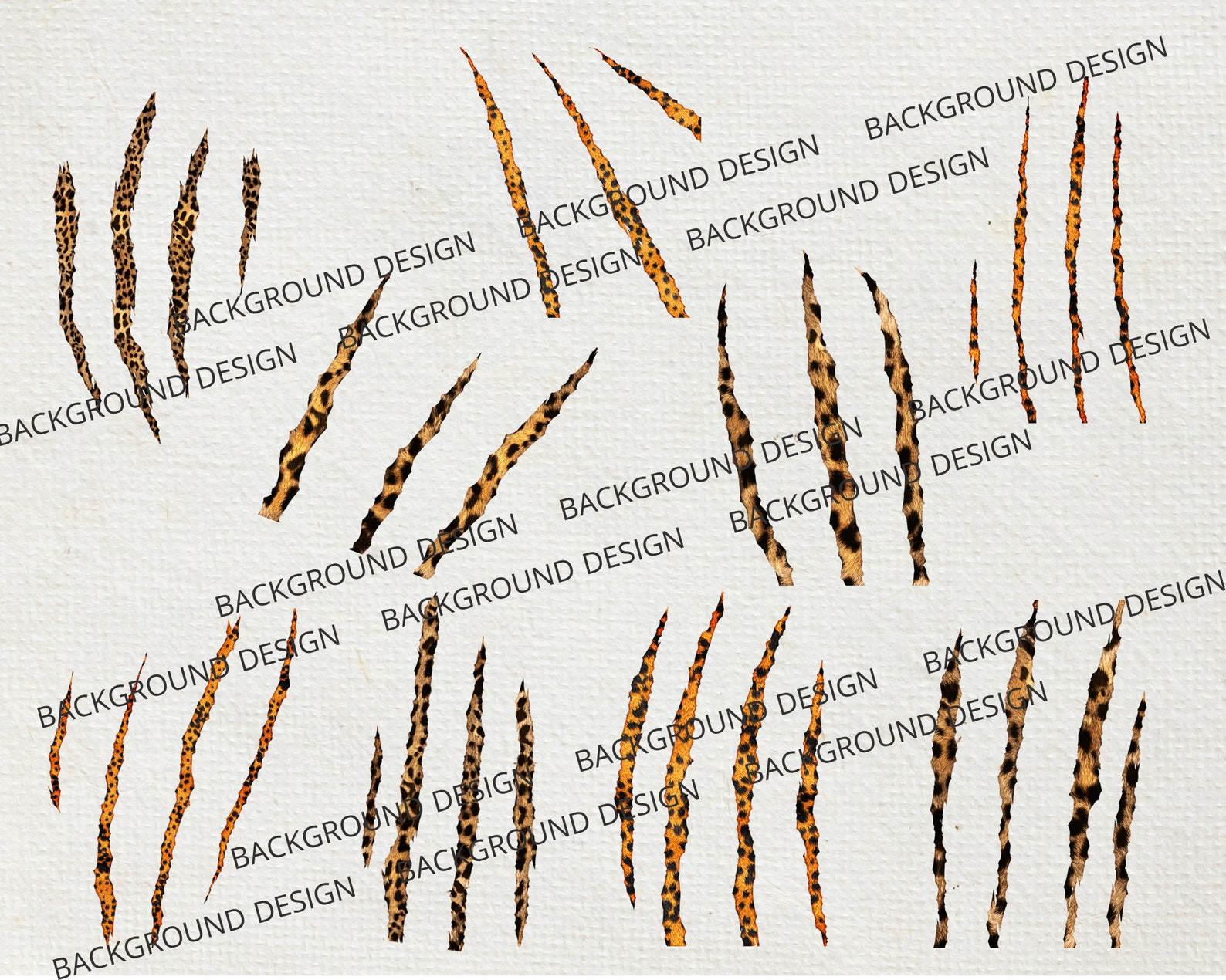 Leopard Claw Png Scratch Mark Claw Marks Animal Scratches - Etsy UK