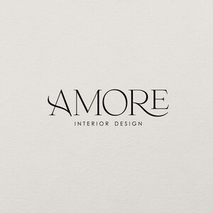 Text Logo, Premade Logo Design, Interior Design Logo, Elegant Logo ...