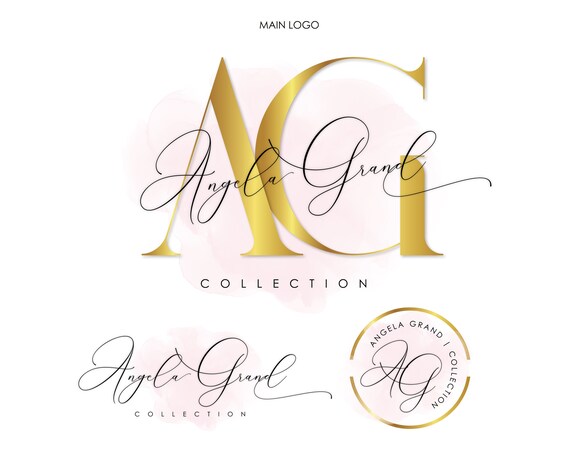 Beauty Logo. Text Logo Premade Logo Design Lash Logo | Etsy