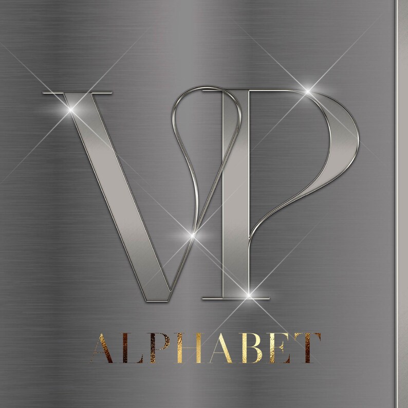Silver Foil Alphabet PNG Clip Art, Silver Chrome Alphabet, Silver Foil ...