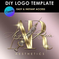 Modern Injector Logo Design, Syringe Logo, Plastic Surgery Aesthetics ...