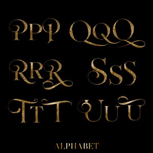 Diamond Alphabet PNG Clipart, Gold Letters Png, Luxury Letters ...