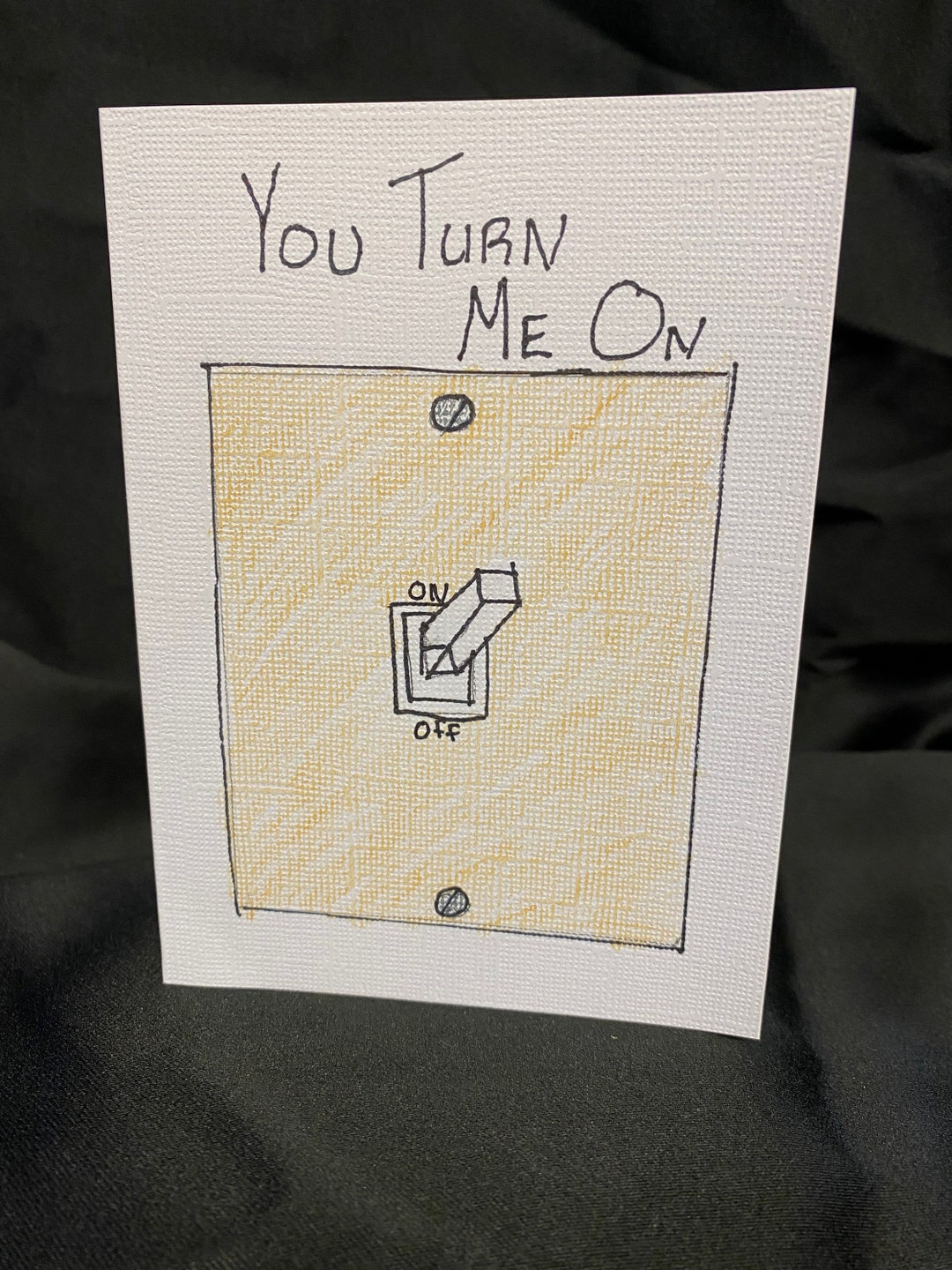 Light Switch Greeting Card - Etsy