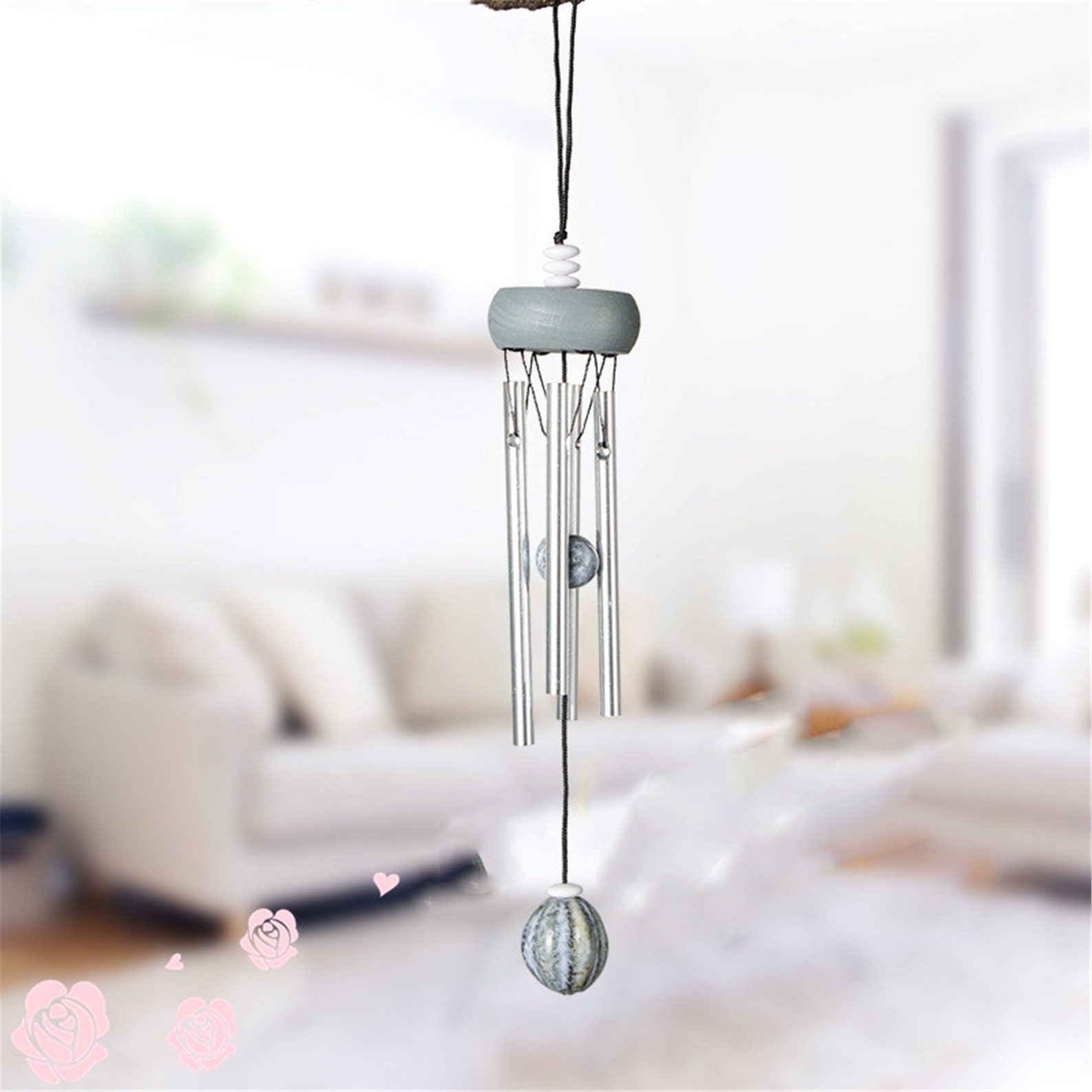 Small Wind Chimes Personalized Indoor Outdoor Handmade Wind | Etsy