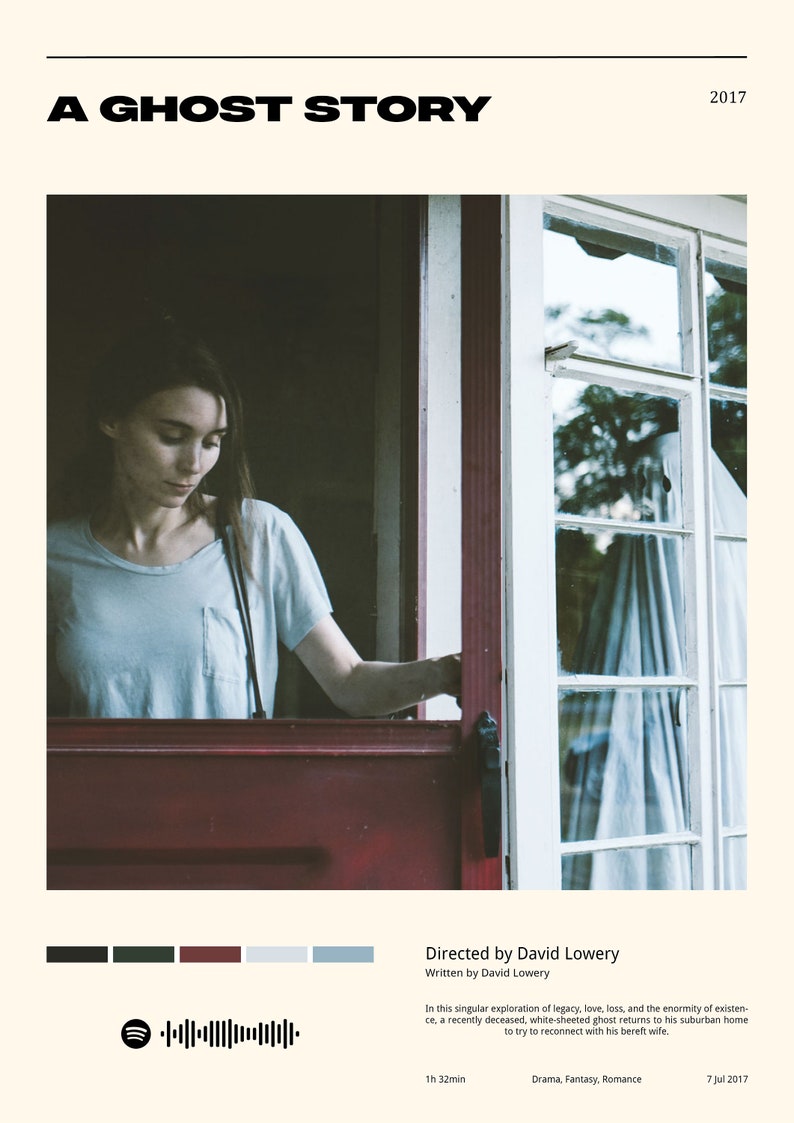 A Ghost Story Movie Poster A3/A4 Vintage Retro Art Print - Etsy