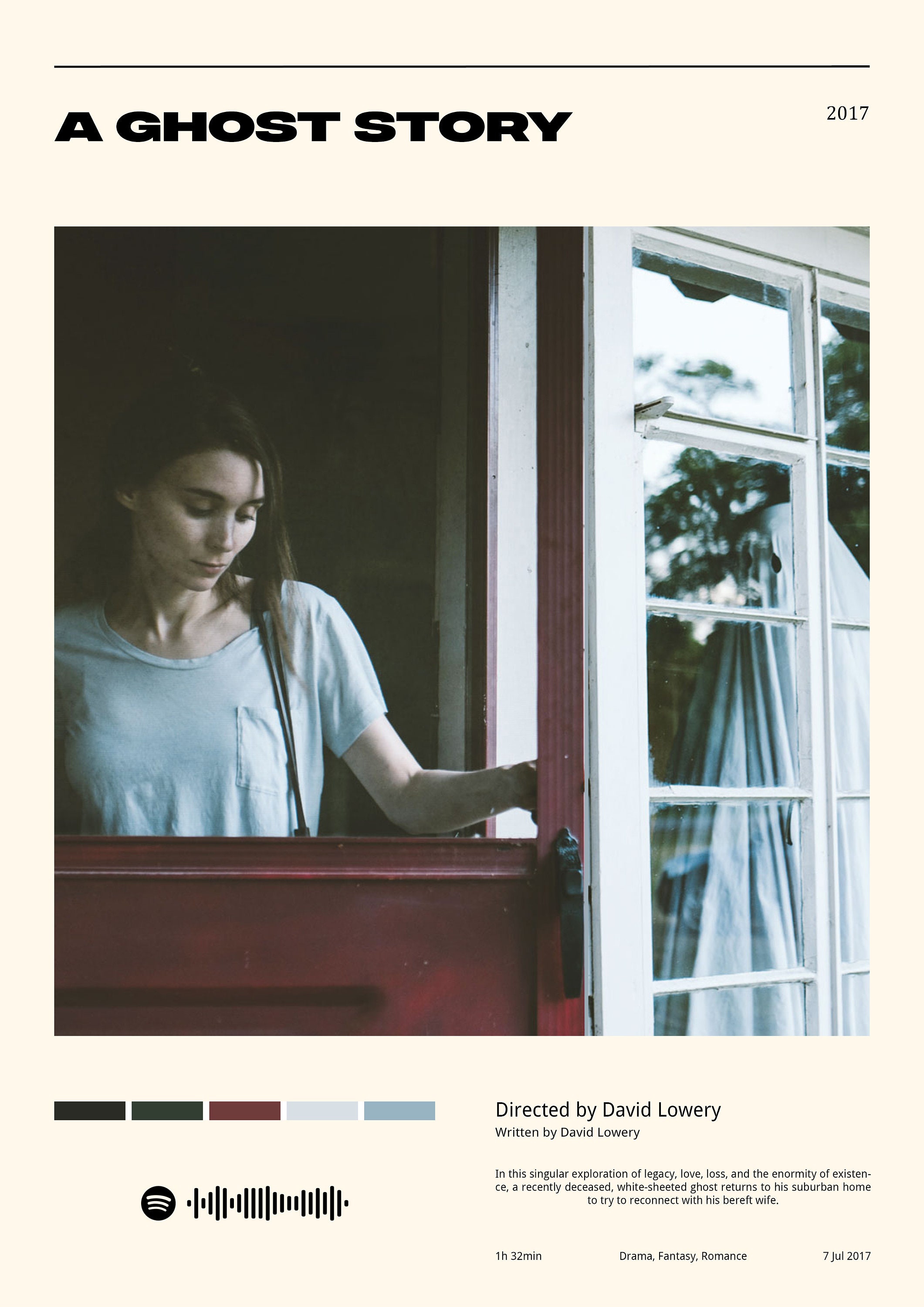 A Ghost Story Movie Poster A3/A4 Vintage Retro Art Print - Etsy