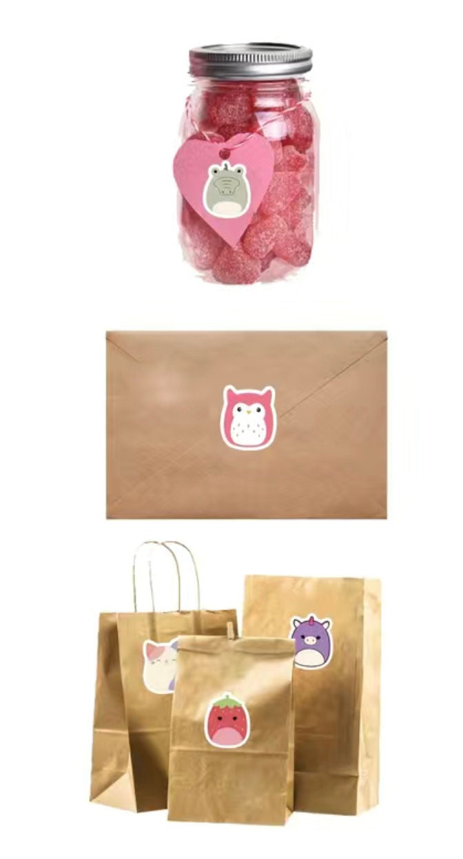 Squishmallow Stickers Lot of 10 - Etsy