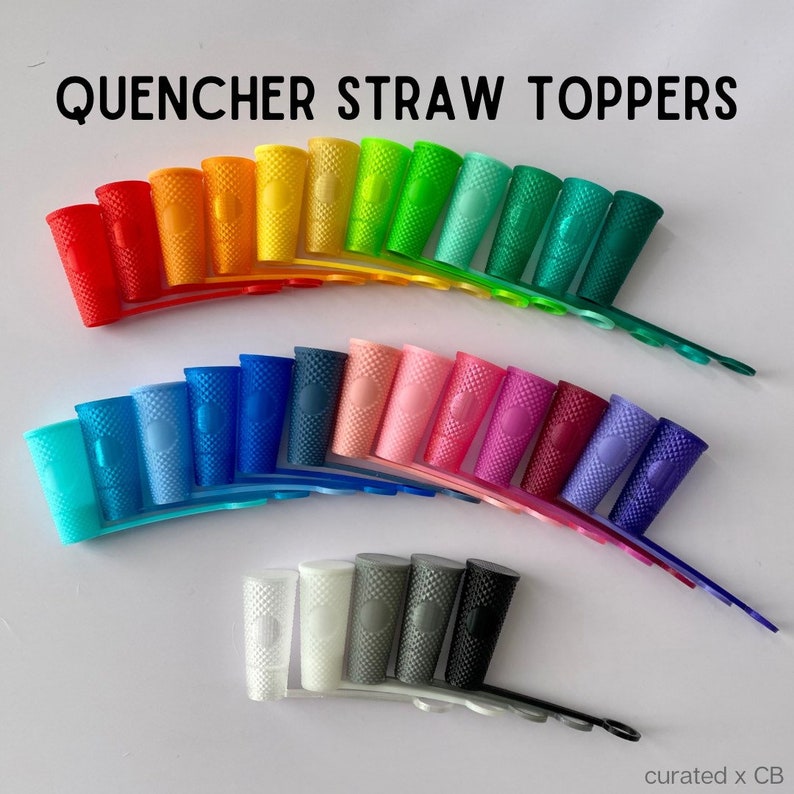 Stanley Quencher Straw Toppers - Etsy