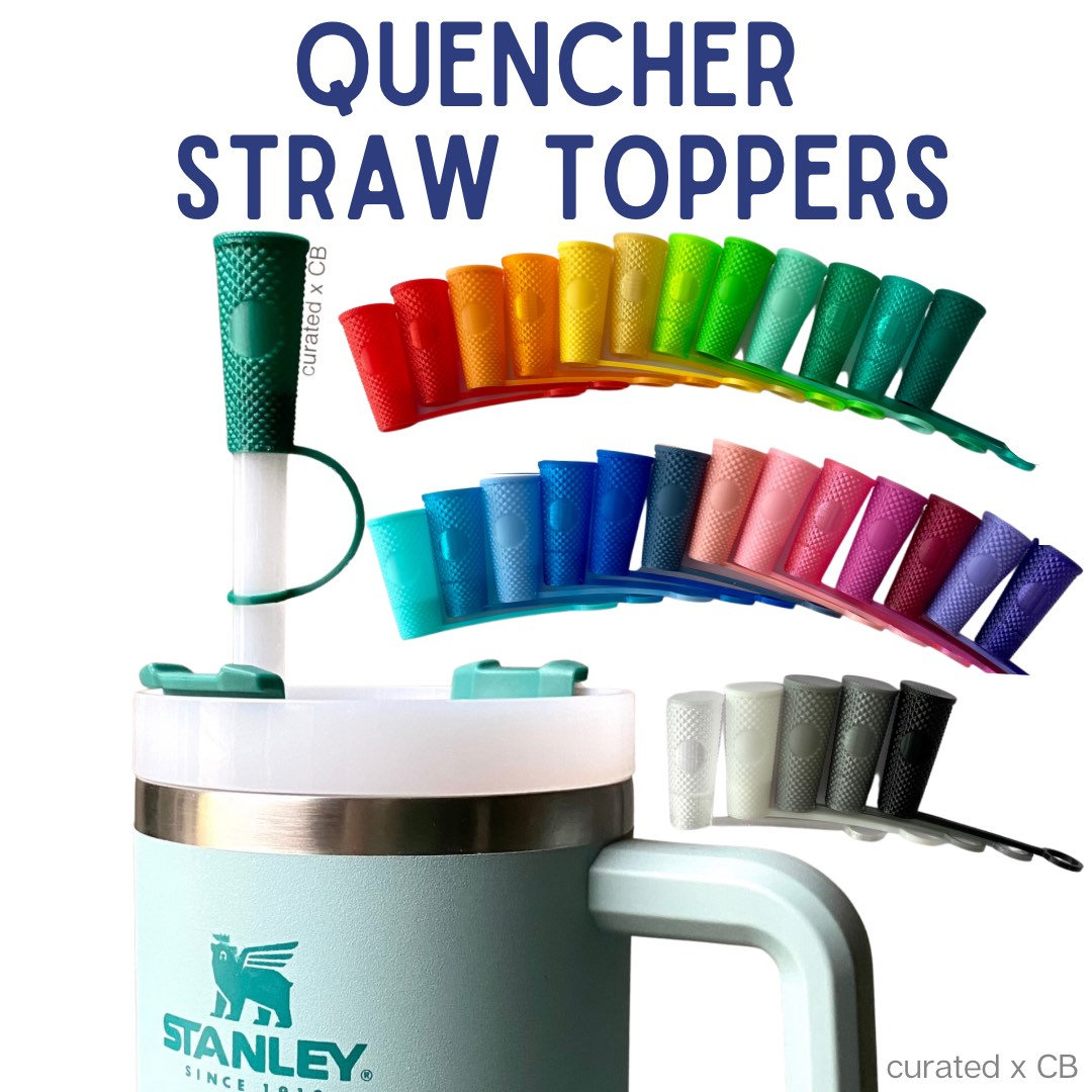 Stanley Quencher Straw Toppers - Etsy