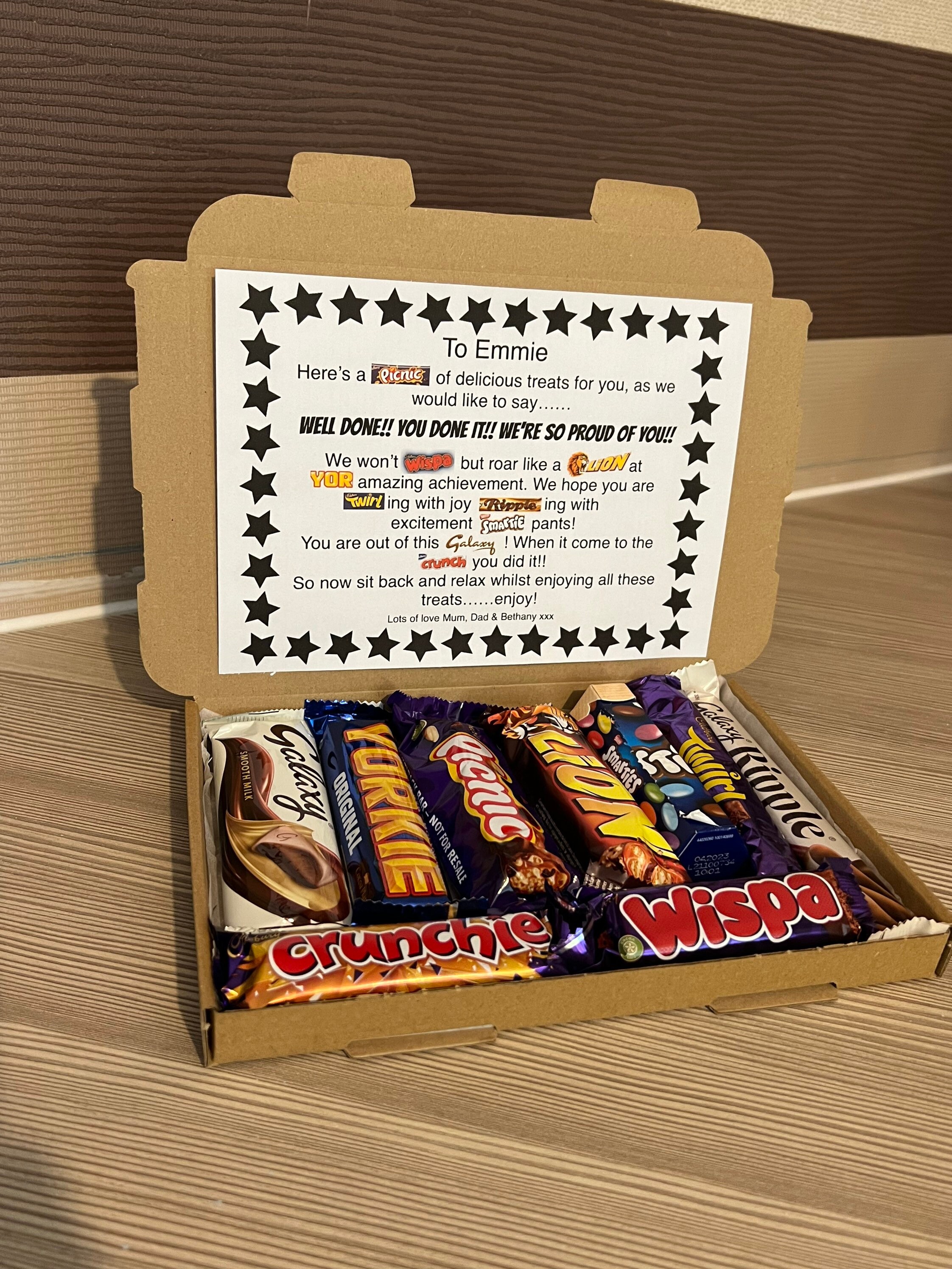 Congratulations Candy Bar Poems