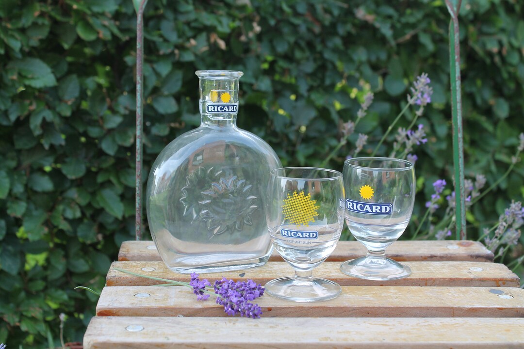 FRENCH RICARD SET Vintage - Etsy