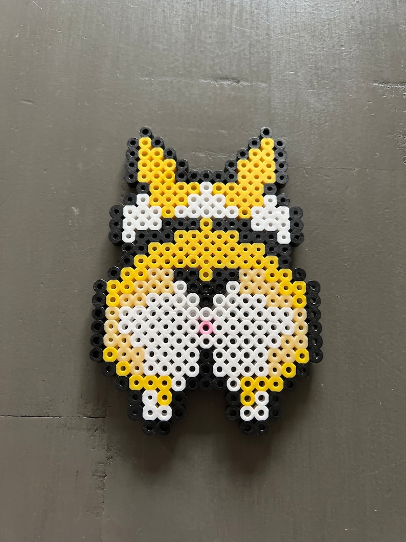 Corgi Dog Pup Perler Bead Magnet - Etsy