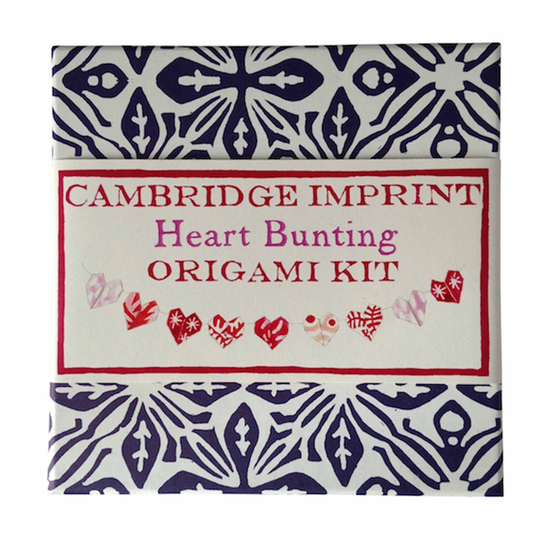Origami Heart Bunting Kit - Etsy