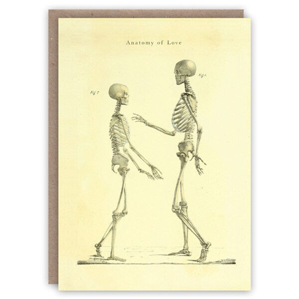 Anatomy Valentines Card - Etsy