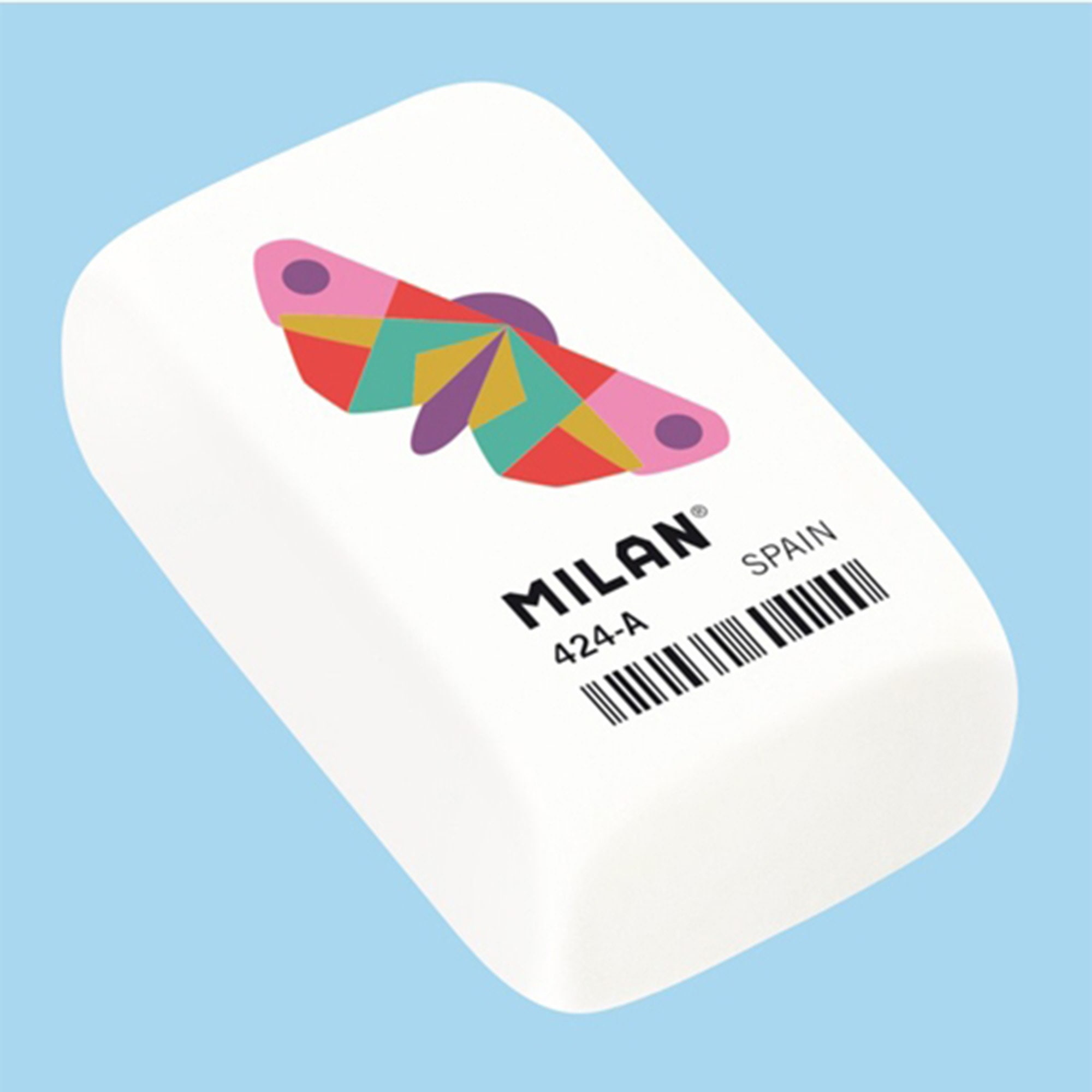 MILAN 424A Soft Synthetic Rubber Eraser - Etsy Canada