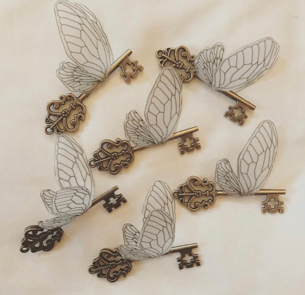 Flying Keys Winged Keys Magical Keys Wizard Keys - Etsy UK