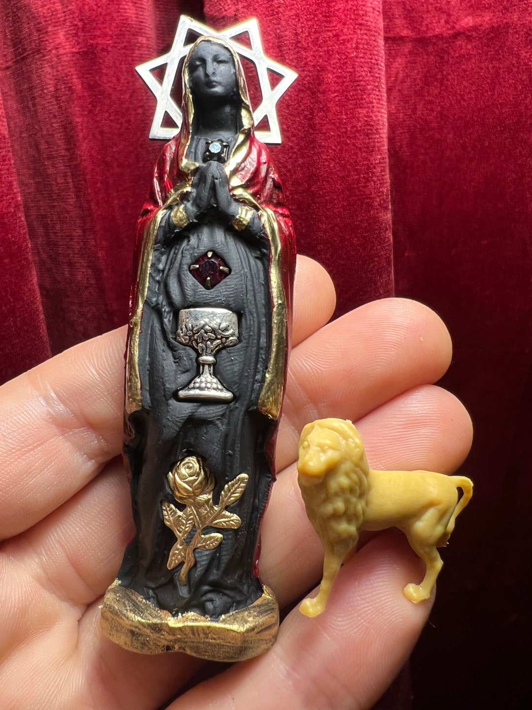 Babalon With Lion - Etsy