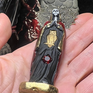 Red Santa Muerte - Etsy