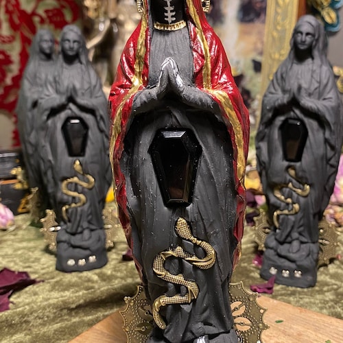 Red Santa Muerte - Etsy