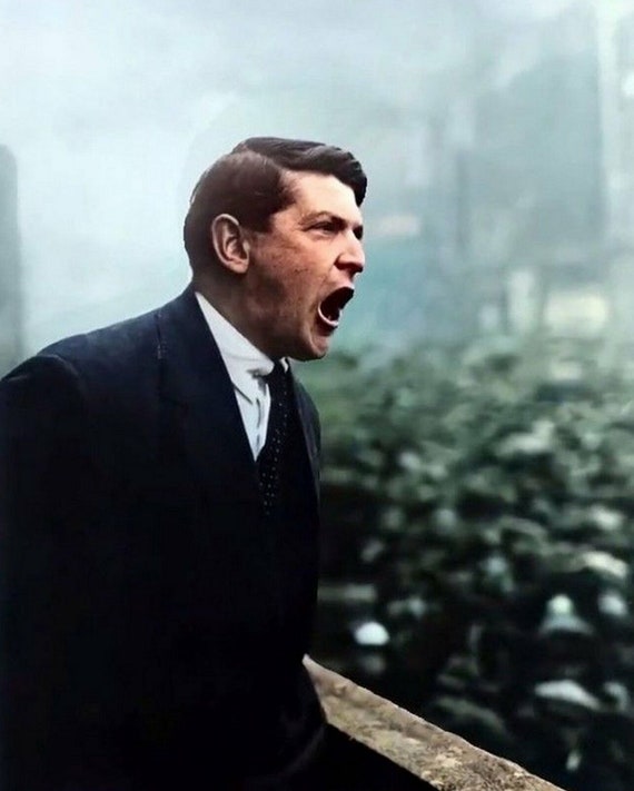 Irish IRA Leader MICHAEL COLLINS Photo - Etsy