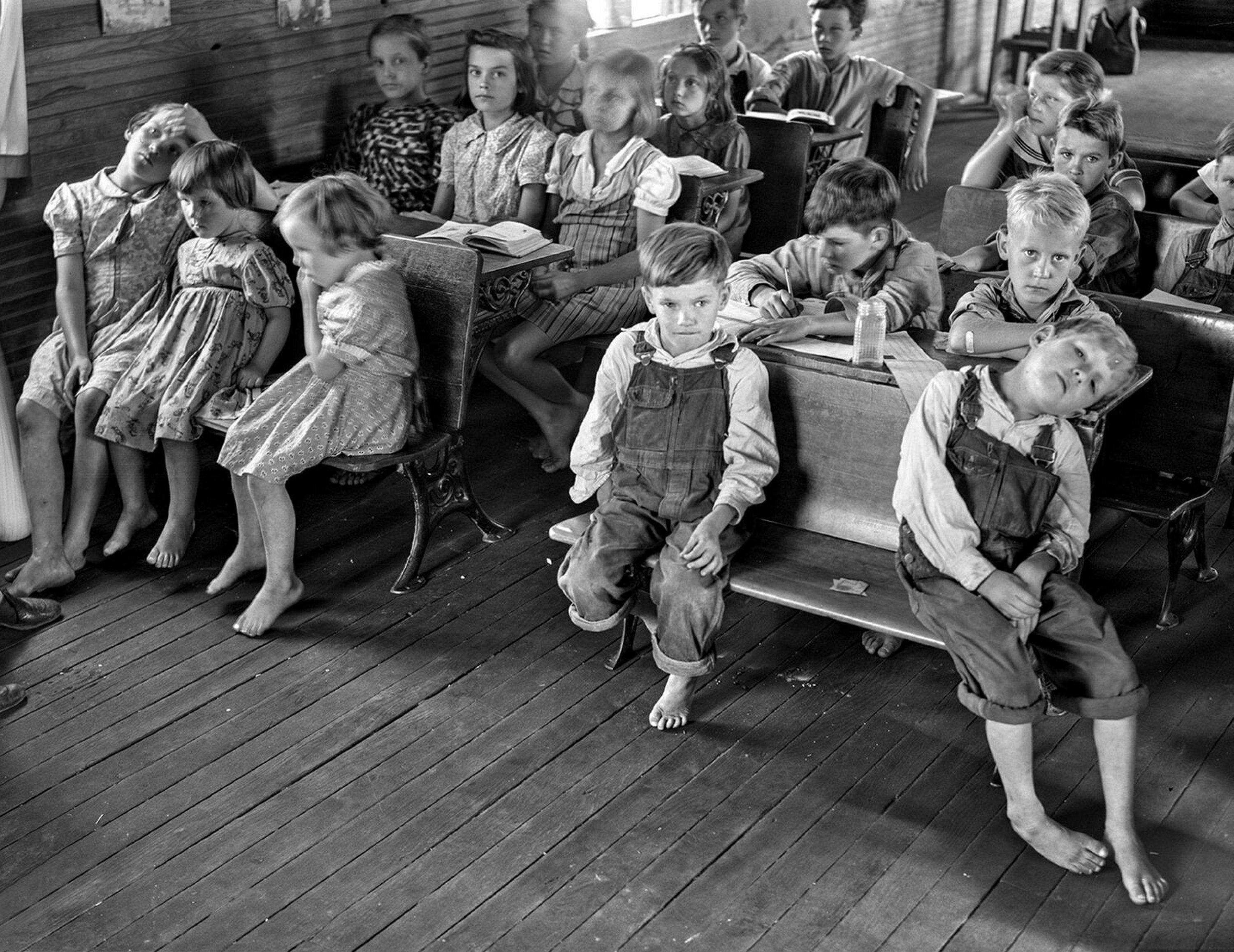 1940 DEPRESSION Era SCHOOL ROOM Photo - Etsy