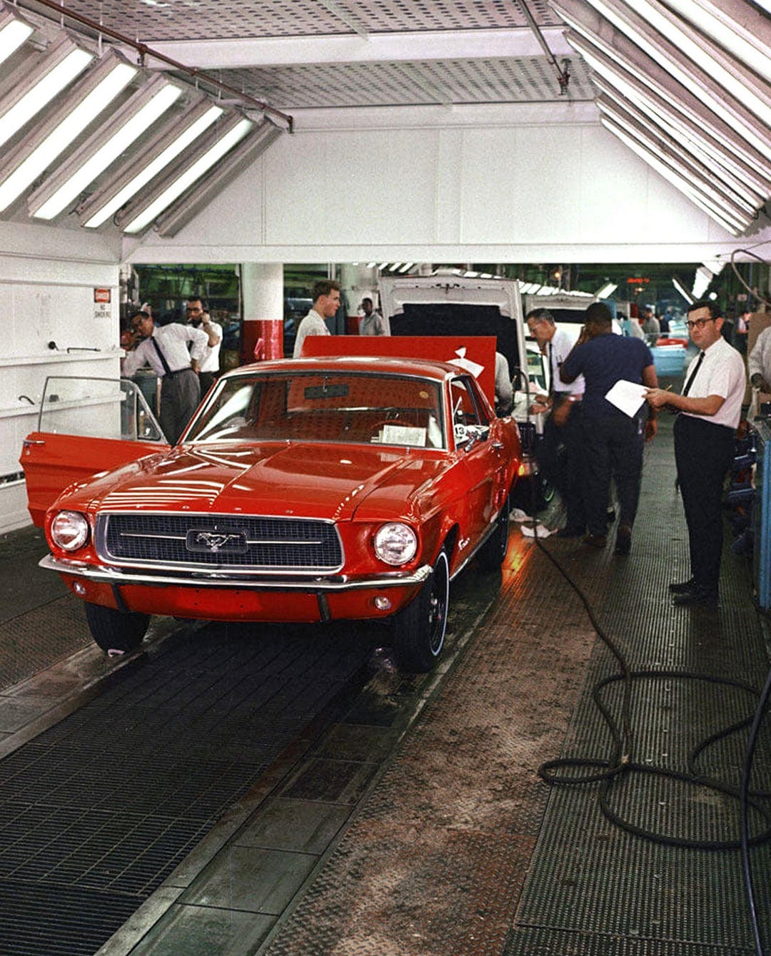 1966 FORD MUSTANG Assembly Line PHOTO - Etsy